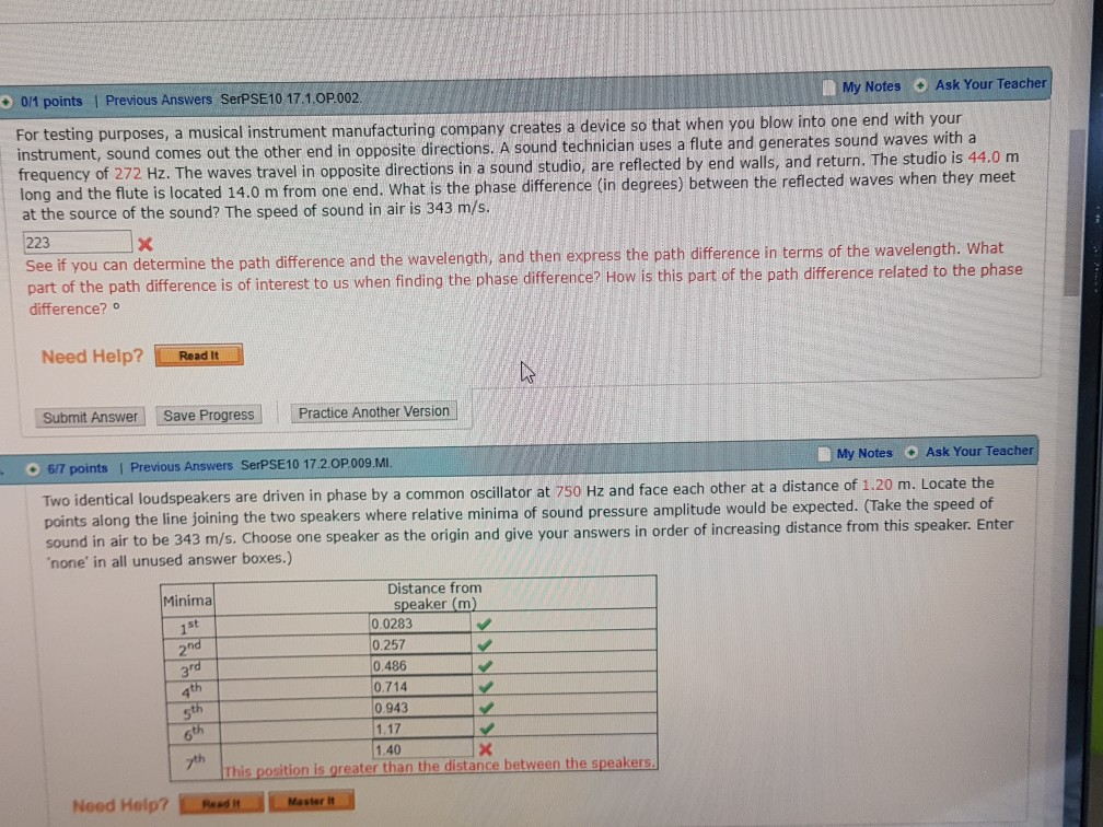 Solved 0/1 points I Previous Answers SerPSE10 17.1.0P002 For | Chegg.com Solved 0/1 points I Previous Answers SerPSE10 17.1.0P002 For | Chegg.com
