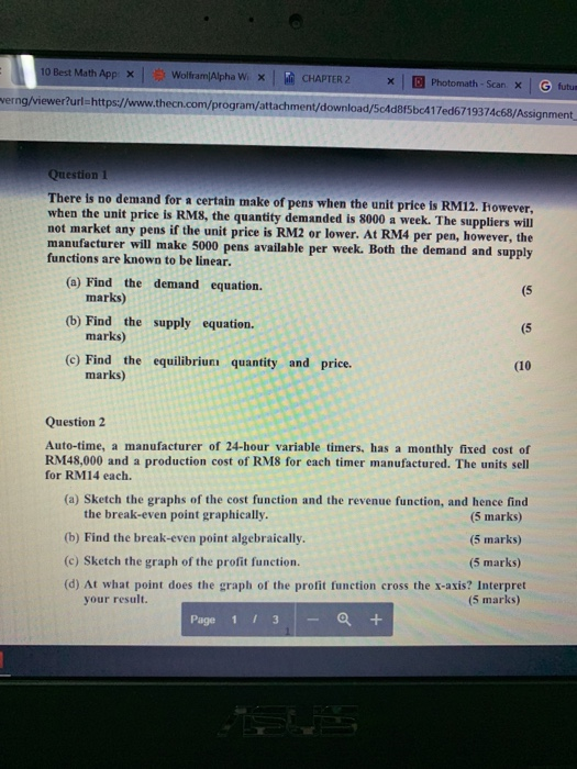 Other Math Archive | February 21, 2019 | Chegg.com