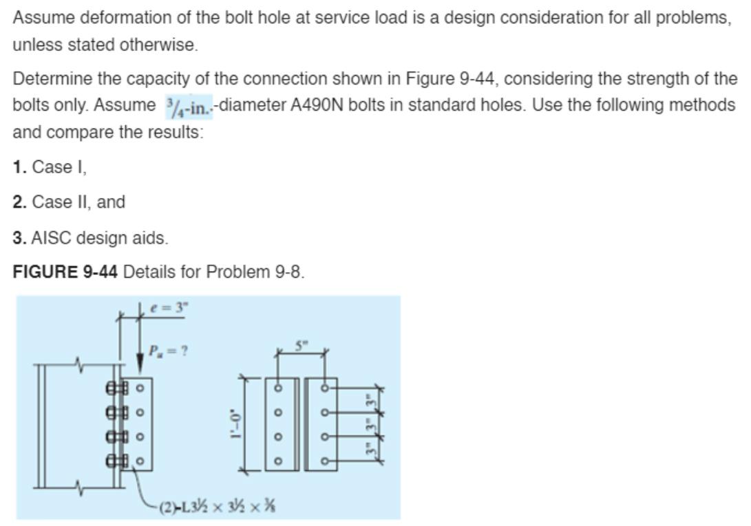 Determine the capacity of the connection shown in | Chegg.com