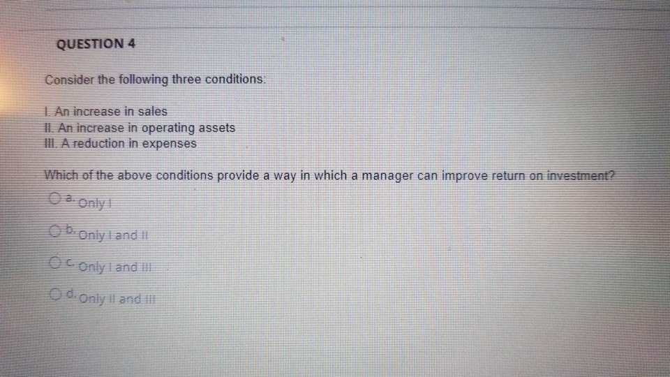 Solved QUESTION 1 Which of the following is NOT an objective | Chegg.com