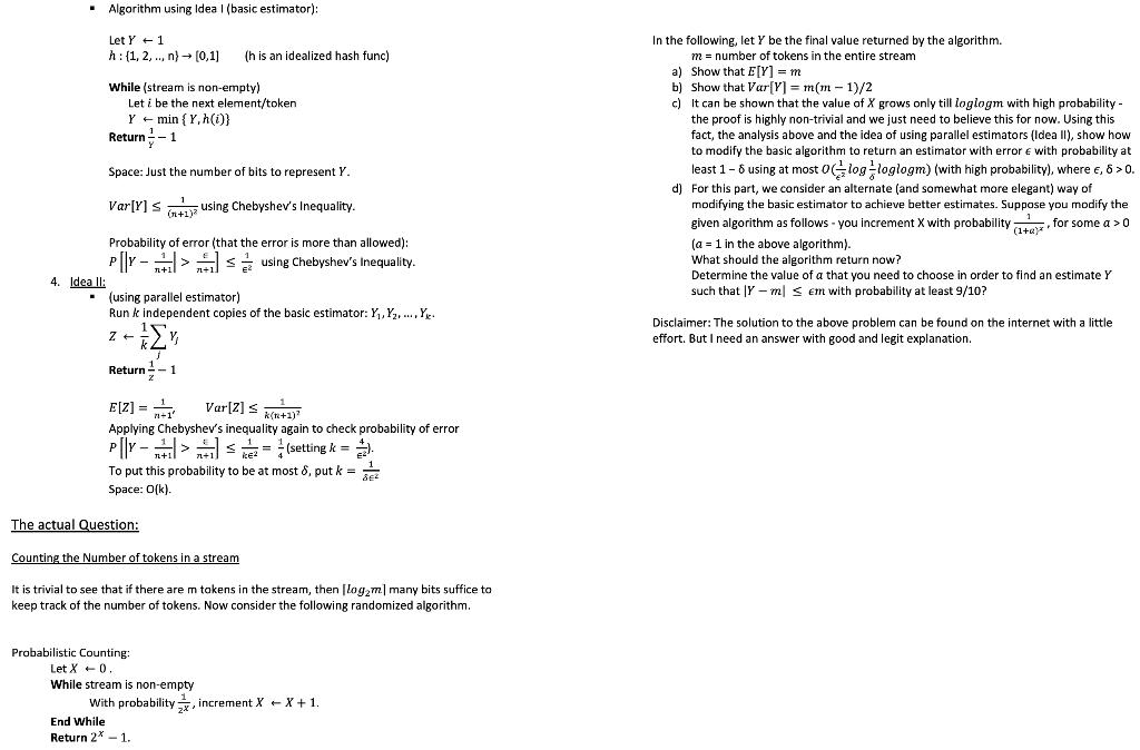 This question is related to "Morris's Algorithm" | Chegg.com