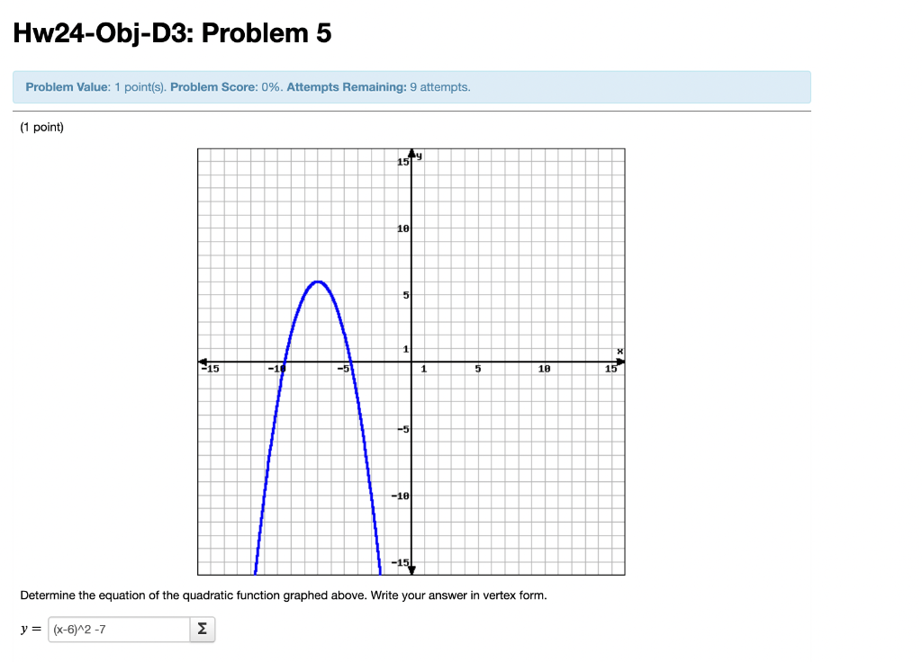 Solved Hw24-Obj-D3: Problem 5 Problem Value: 1 point(s). | Chegg.com
