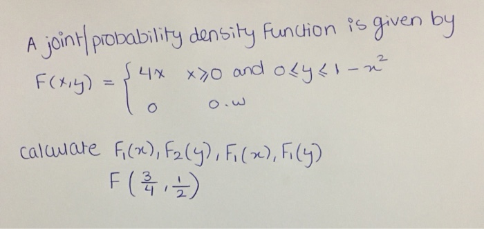 Solved A join probability density funtion is given by 3 2. | Chegg.com