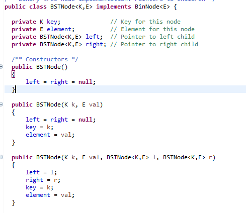 Solved **JAVA** Given the code of binary tree node class and | Chegg.com