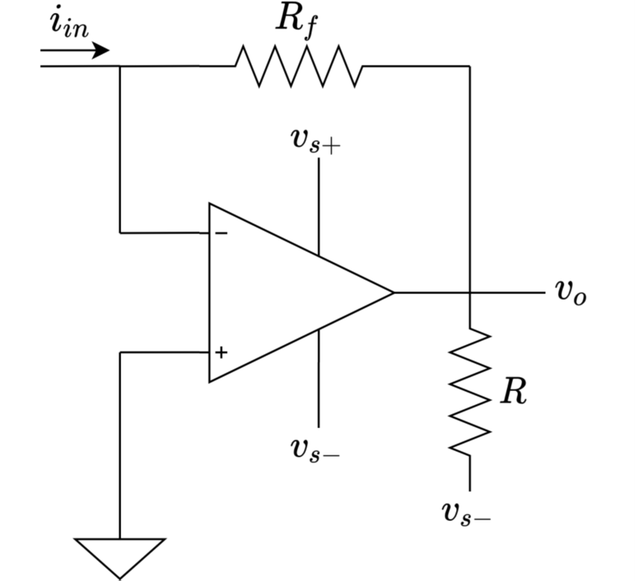 Figure 1 - Current to Voltage Converter Op Amp | Chegg.com