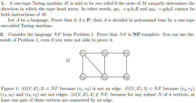 Solved Q3 ﻿plz by using Q1.A one-tape Turing machine M ﻿is | Chegg.com