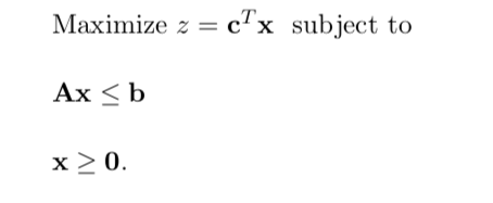 Solved Maximize z=cTx subject to Ax≤b x≥0(a) [1 point] If x1 | Chegg.com