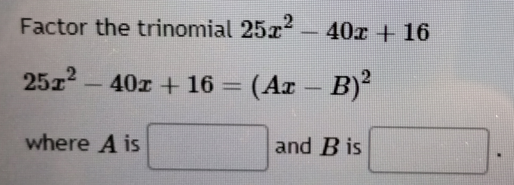 Solved Factor the trinomial | Chegg.com