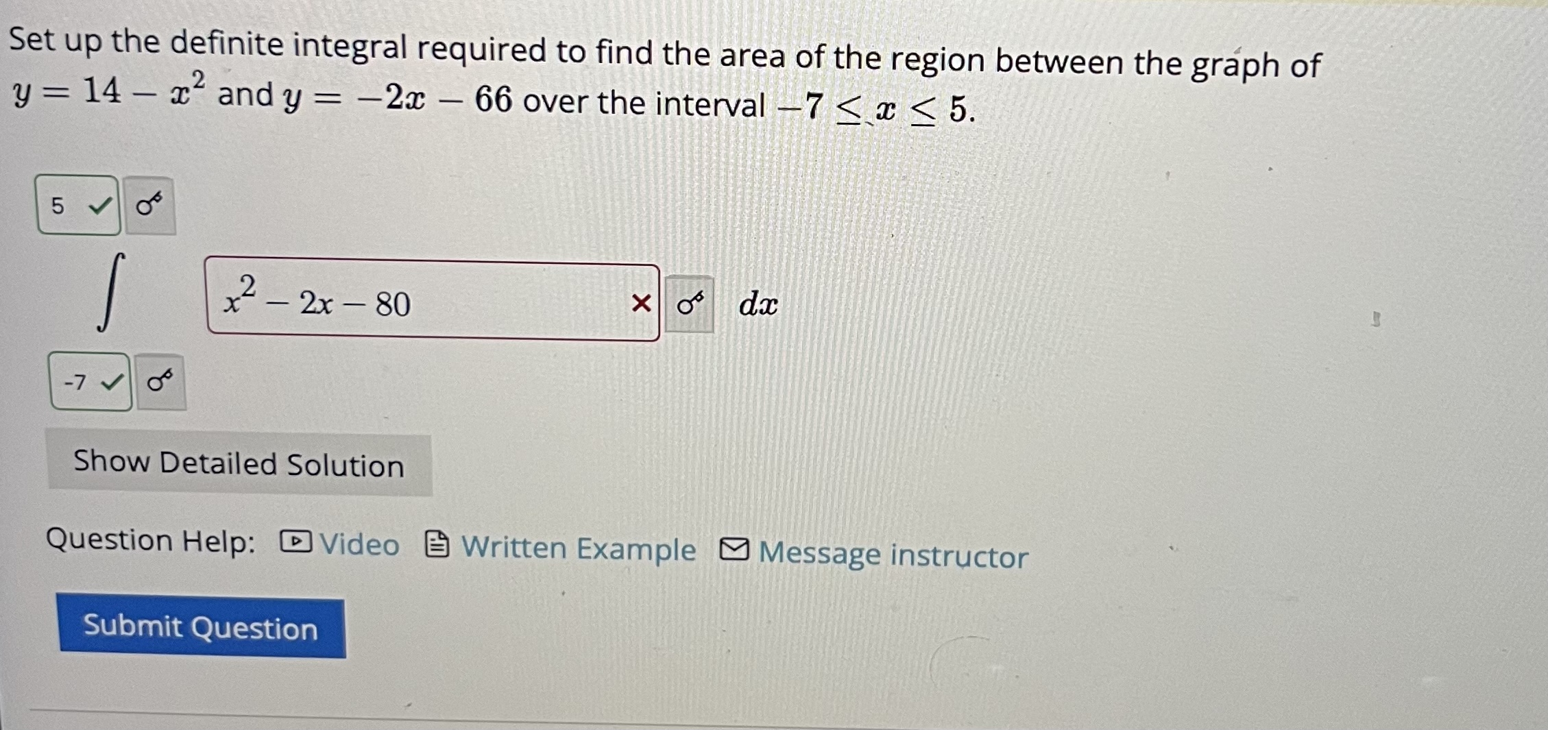 Solved Set up the definite integral required to find the | Chegg.com