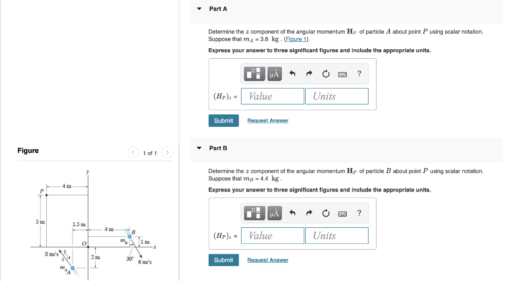 Solved Part A Determine the 2 component of the angular | Chegg.com