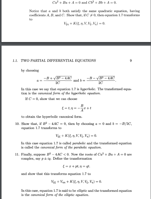 Solved Problems 7-12 deal with a classification of | Chegg.com