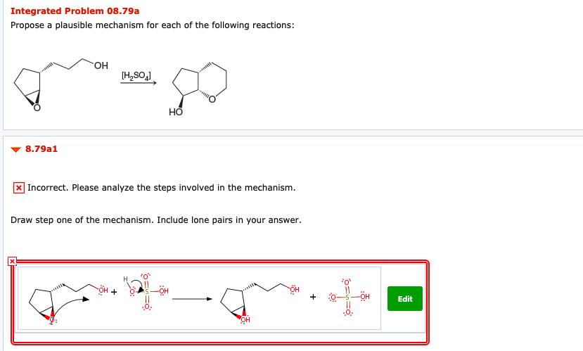 Solved Integrated Problem 08.79a Propose a plausible | Chegg.com Solved Integrated Problem 08.79a Propose a plausible | Chegg.com