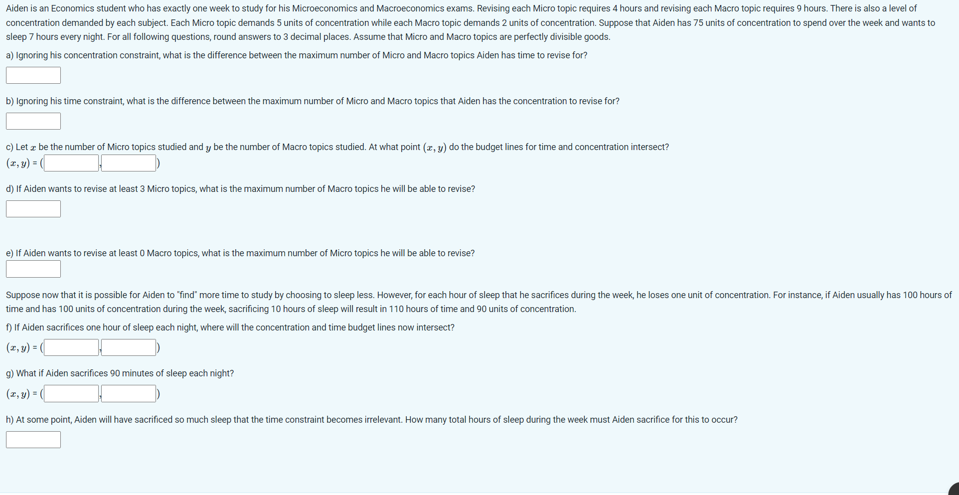 Solved sleep 7 ﻿hours every night. For all following | Chegg.com