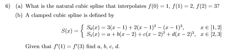 Solved This is a numerical analysis problem, please answer | Chegg.com