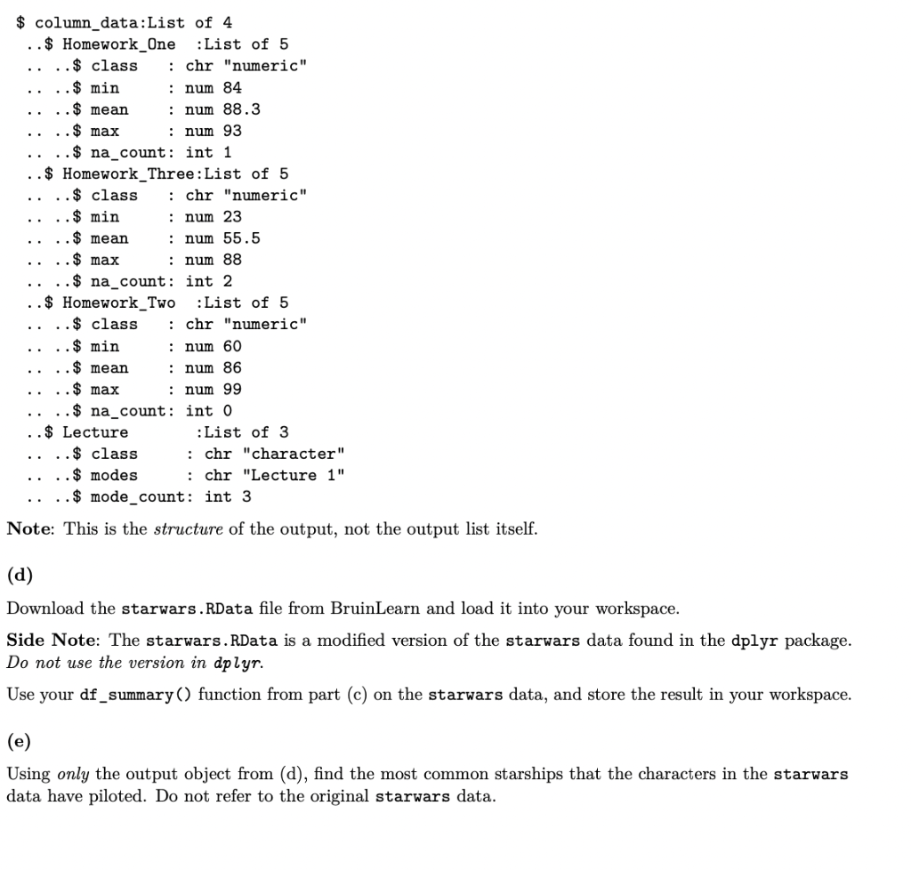 Solved Please do all (a) (b) (c) (d) and (e) with r studio | Chegg.com