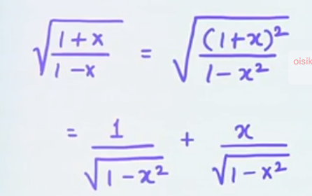 Solved 1+x1-x2=(1+x)21-x22.=11-x22+x1-x22 ﻿ explain the | Chegg.com