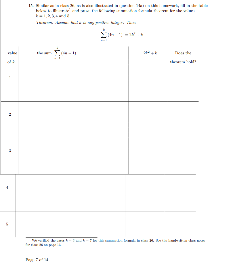 Solved 15. Similar as in class 26, as is also illustrated in | Chegg.com