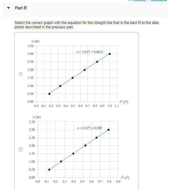 Solved In your physics lab you release a small glider from | Chegg.com