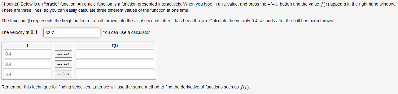 Solved (4 points) Below is an "oracle" function. An oracle | Chegg.com