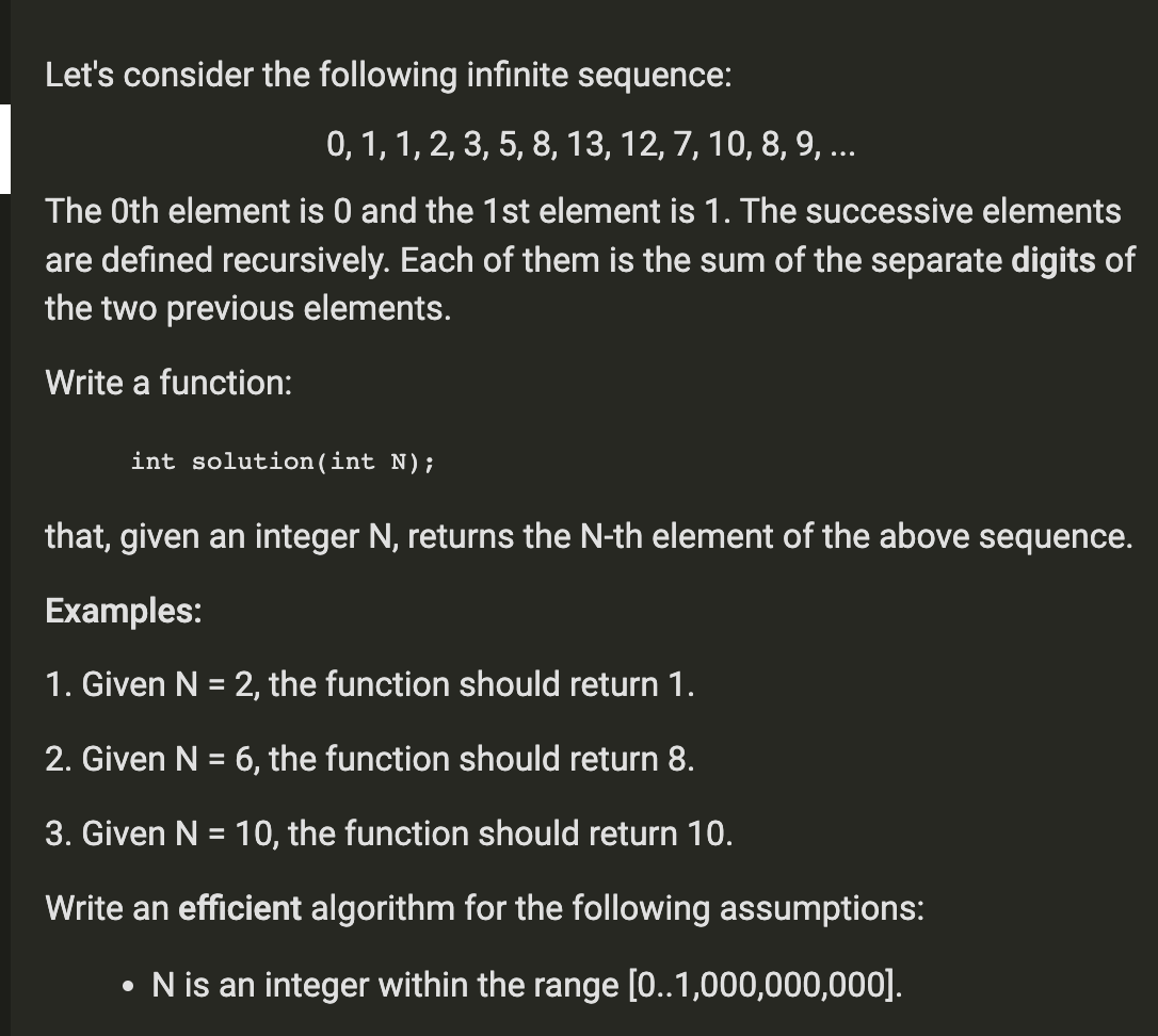 Solved This is a very tricky spin on the Fib sequence and I | Chegg.com