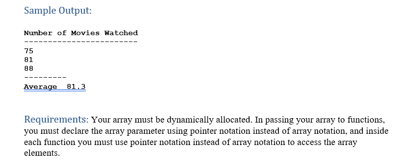 Solved Write a program that will be used to gather | Chegg.com