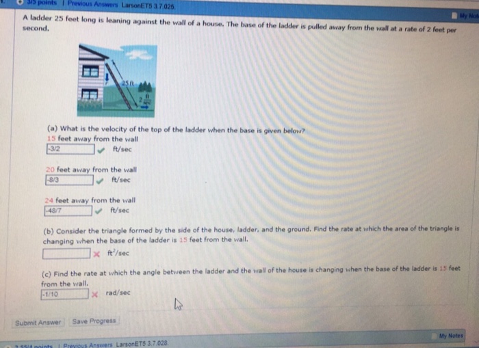 Solved 0 The base of the ladder is pulled away from the wall | Chegg.com