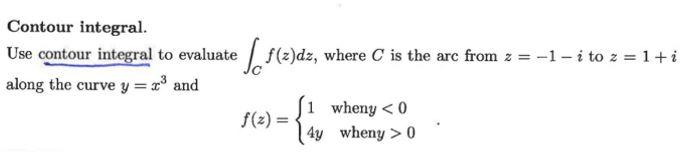 Solved Contour integral. Use contour integral to evaluate | Chegg.com