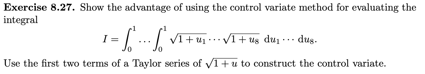 Solved Exercise 8 27 Show The Advantage Of Using The