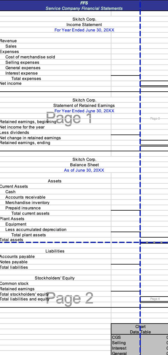 Solved M2 SERVICE COMPANY FINANCIAL STATEMENTS Note: For a | Chegg.com