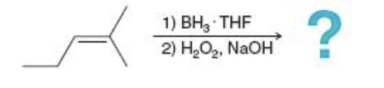 Solved 1) BH3. THE 2) H2O2, NaOH ? Modify the given carbon | Chegg.com