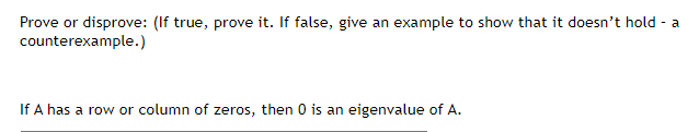 Solved Prove or disprove: (If true, prove it. If false, give | Chegg.com