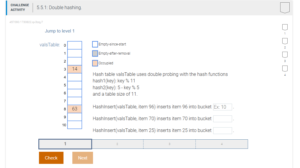 Solved \begin{tabular}{l|l} CHALLENGE & 5.5.1: Double | Chegg.com