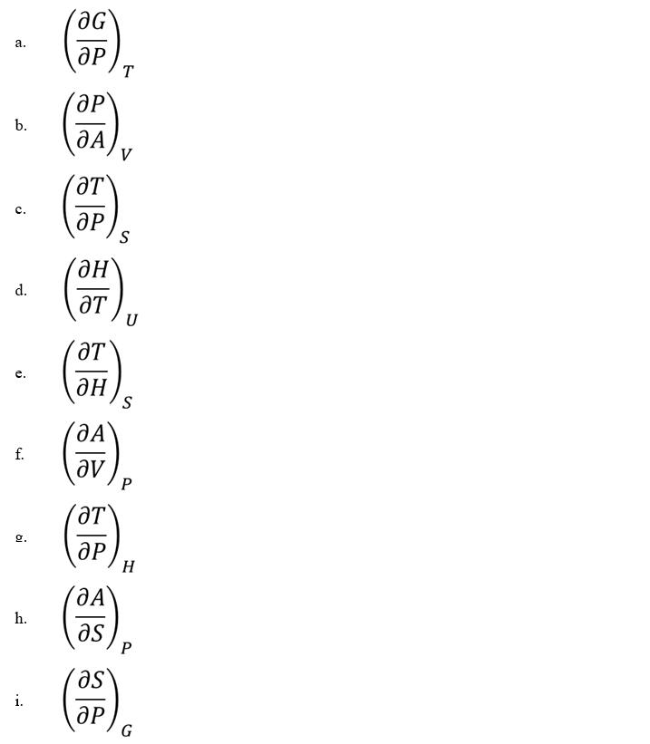 Solved Express in terms of measurable variables and their | Chegg.com