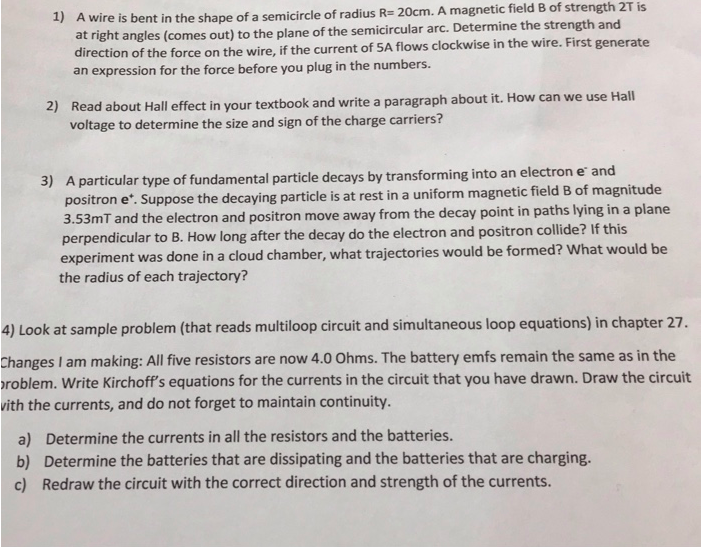 Solved look at sample problem (that reads multiloop circuit | Chegg.com