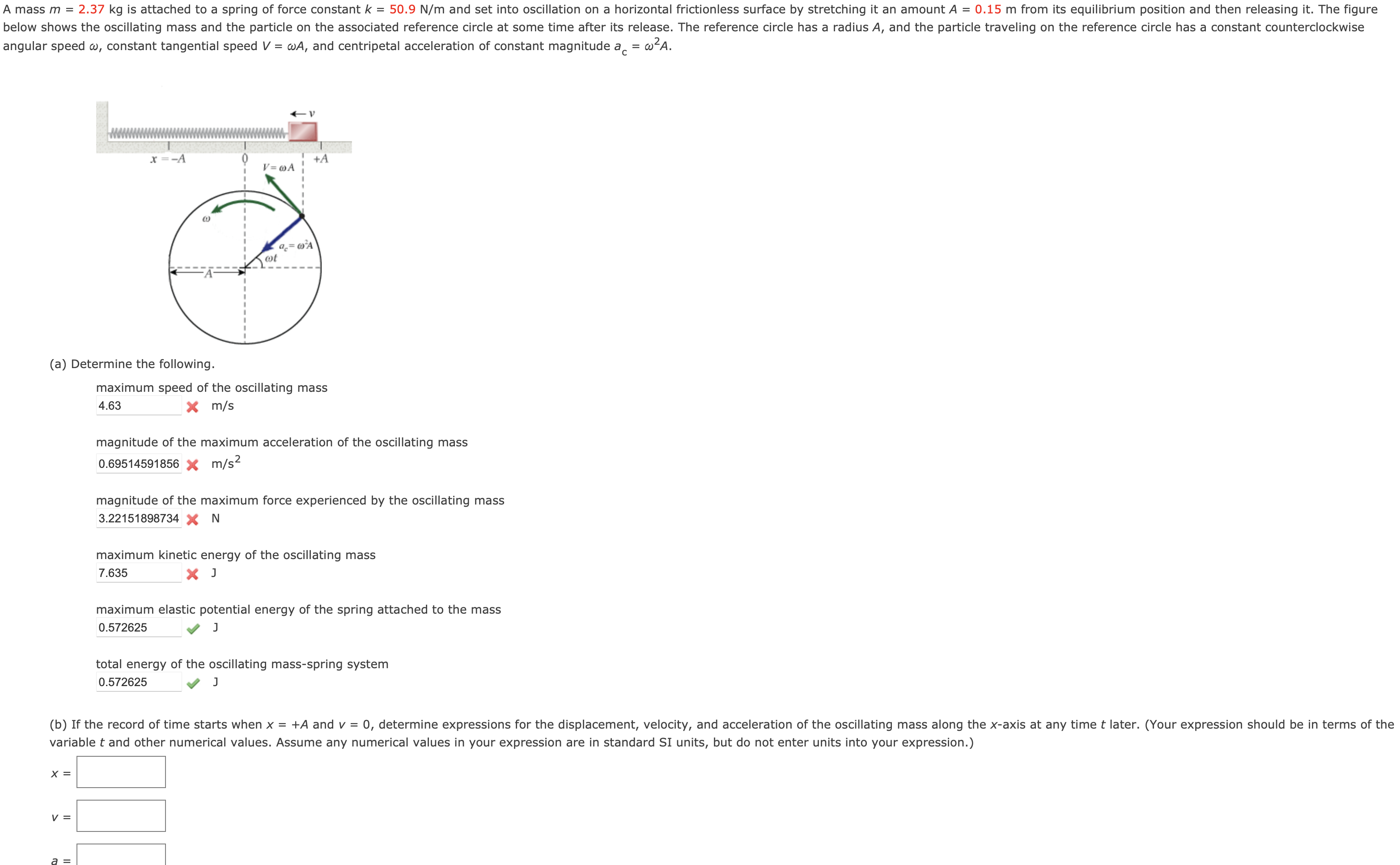 Solved gular speed ω, constant tangential speed V=ωA, and | Chegg.com