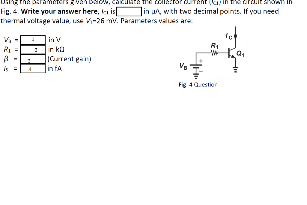 Solved Using the parameters given below, calculate the | Chegg.com