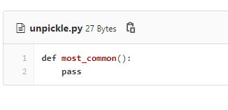 A pickled file with data in it is stored in | Chegg.com