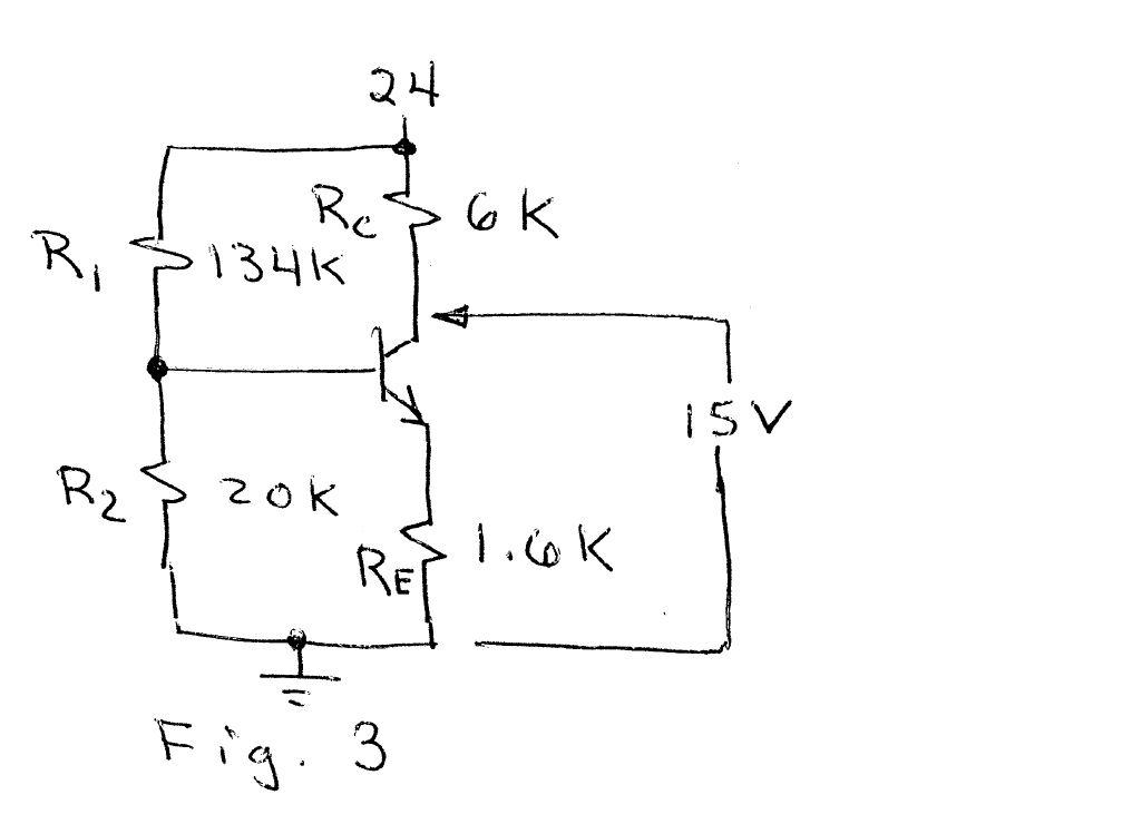 Solved 24 R Resok 134k is R2 2 ok 31.ok RE Fig. 3 Find i | Chegg.com