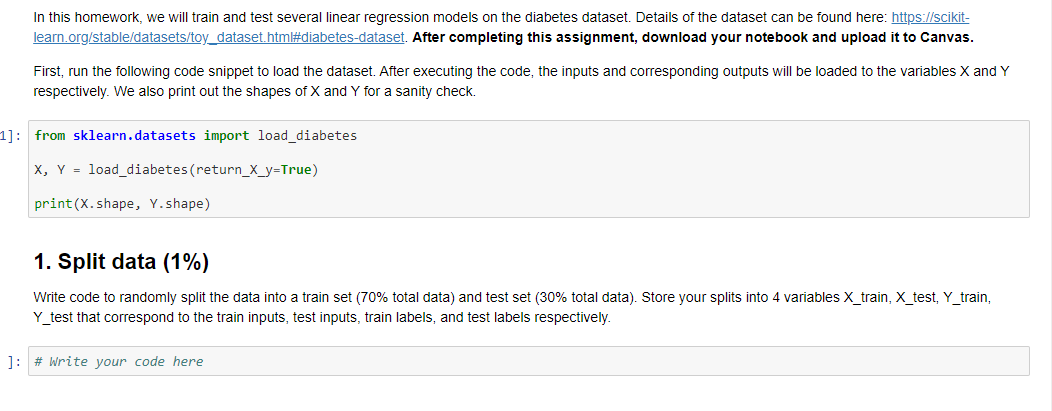 Solved In this homework, we will train and test several | Chegg.com