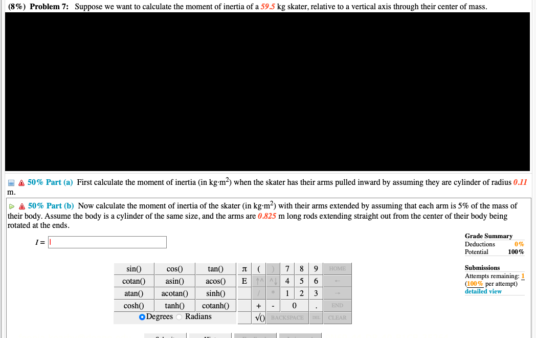 Solved I need your help with all parts of this problem. | Chegg.com