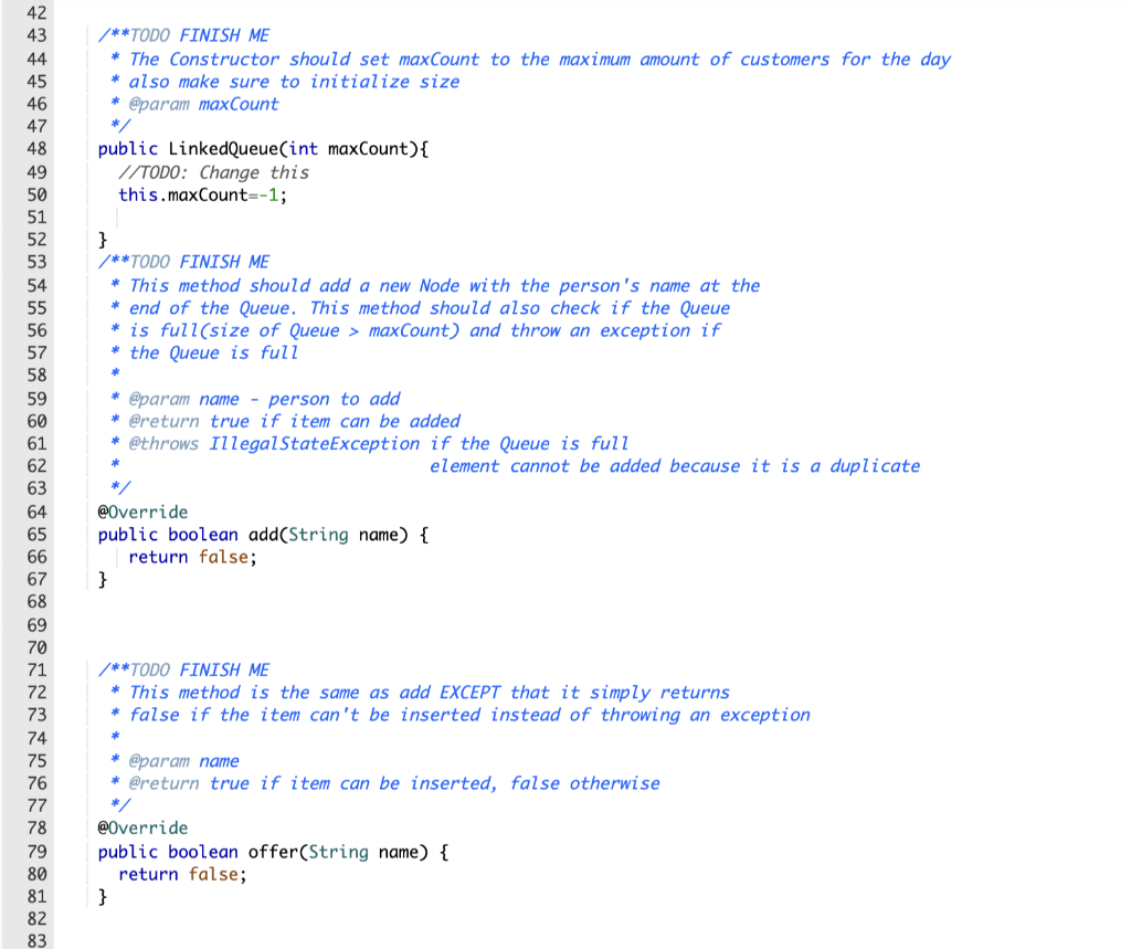 Solved 8.7 Lab 14 - Queue Implementation with Linked List | Chegg.com