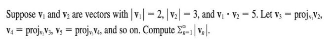 Solved Suppose v1 and v2 are vectors with ∣v1∣=2,∣v2∣=3, and | Chegg.com