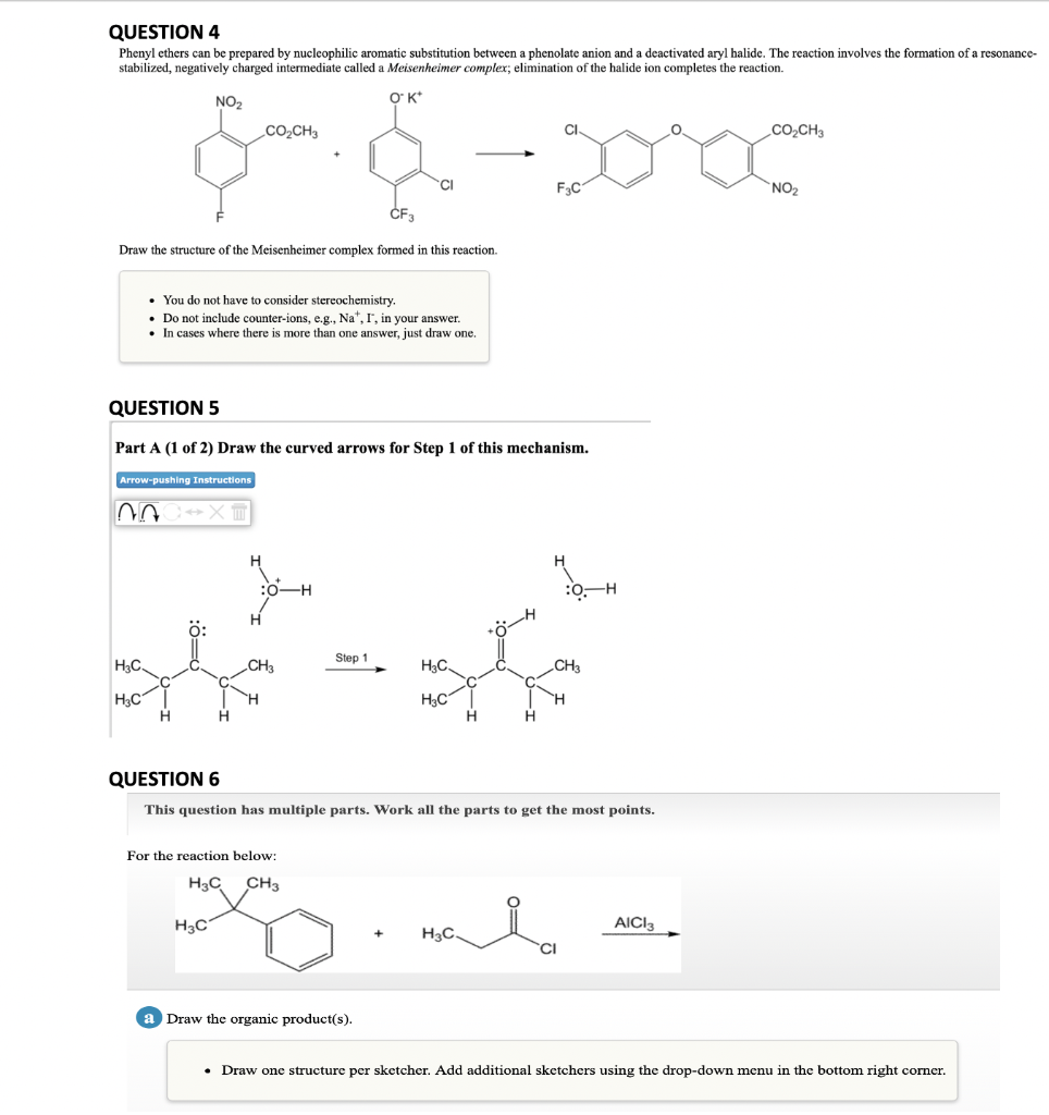 Solved QUESTION 4 Phenyl ethers can be prepared by | Chegg.com