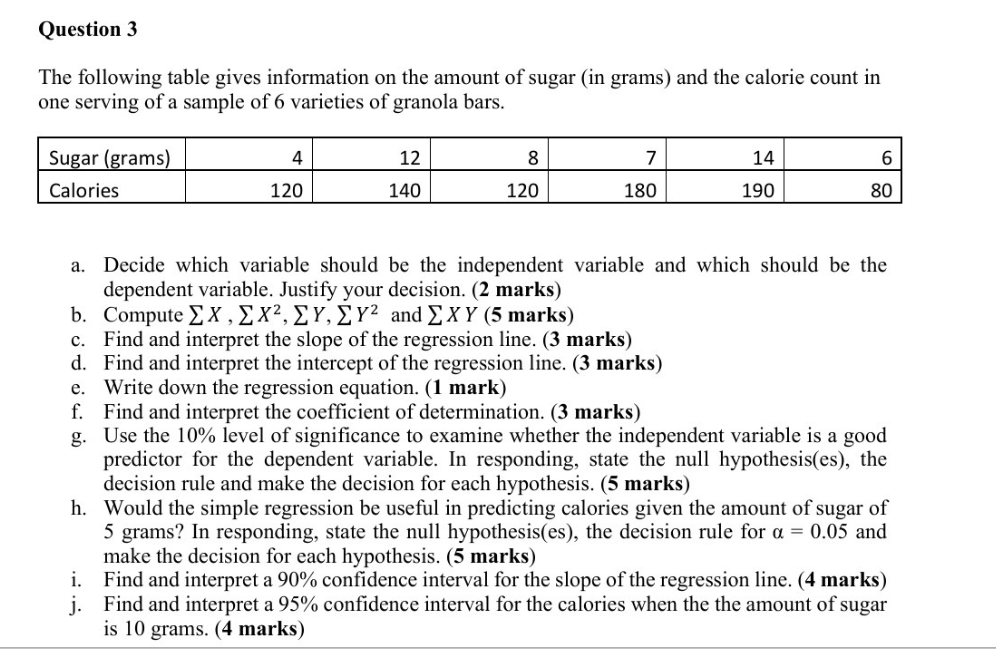Solved Question 3The following table gives information on | Chegg.com