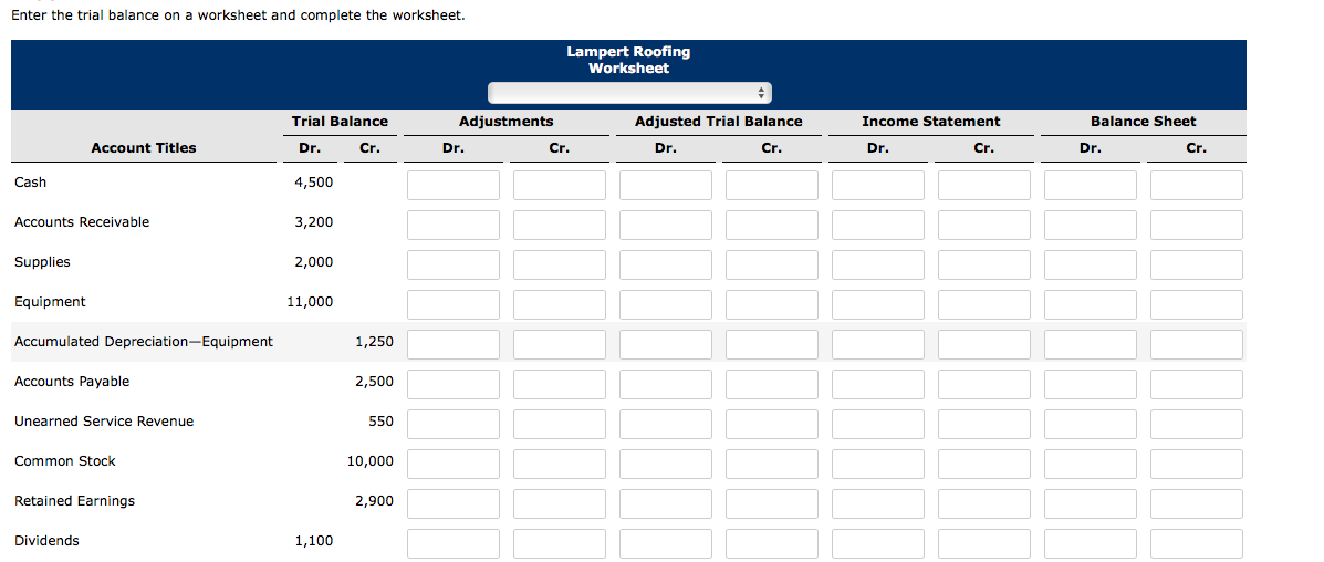 Solved Problem 4-01A a-d (Part Level Submission) The trial | Chegg.com
