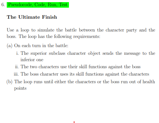 7 Coding Steps We continue the theme of simulating | Chegg.com