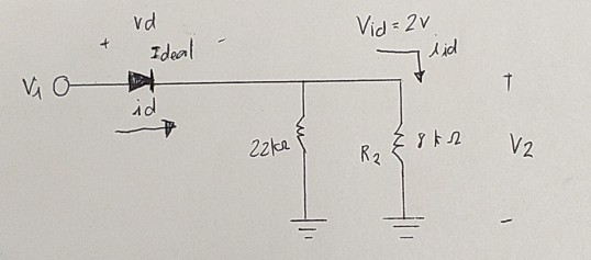 Solved Electronics exercises. Solve the following 2 Diodes | Chegg.com
