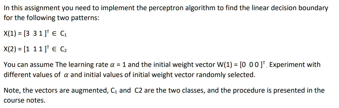 Solved In this assignment you need to implement the | Chegg.com