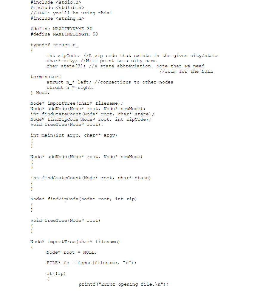 Solved #include #include //HINT: | Chegg.com