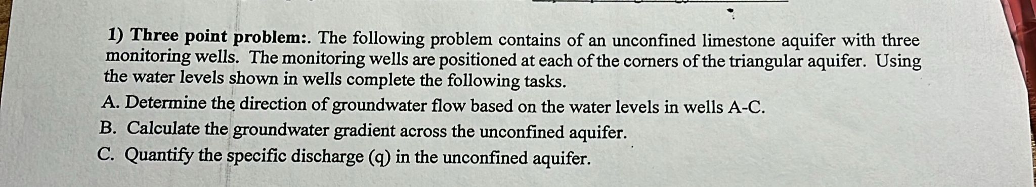 Solved please answer according the data given in the | Chegg.com